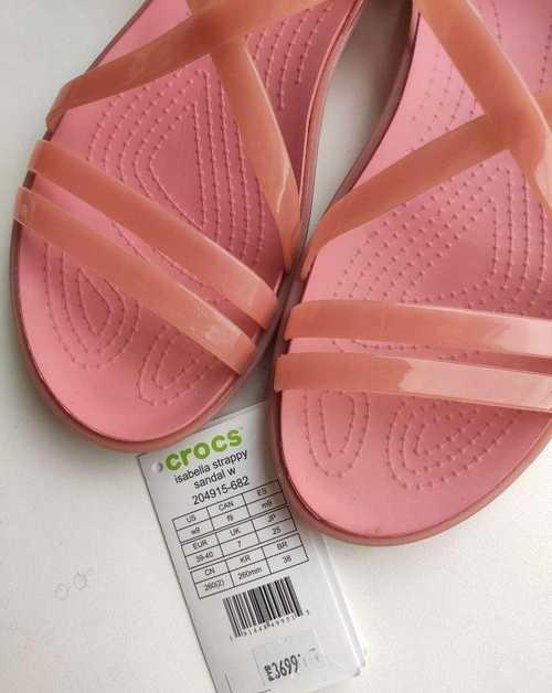 Крокс сандалии Crocs Isabella strappy sandal