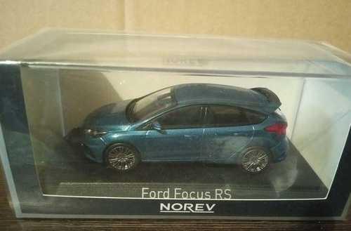 Ford focus RS 2016 blue 1/43