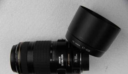 Бленда ET-65B для Canon EF 70-300 is usm