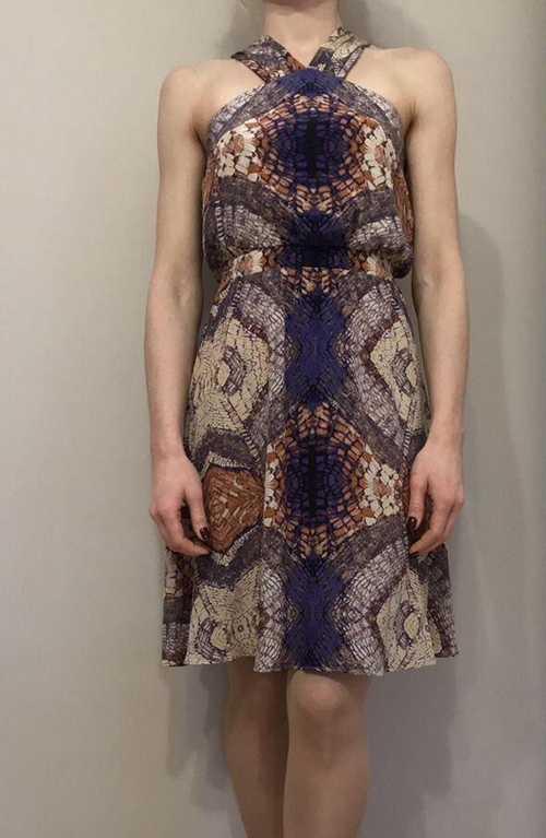 Шелковое платье/сарафан Warehouse