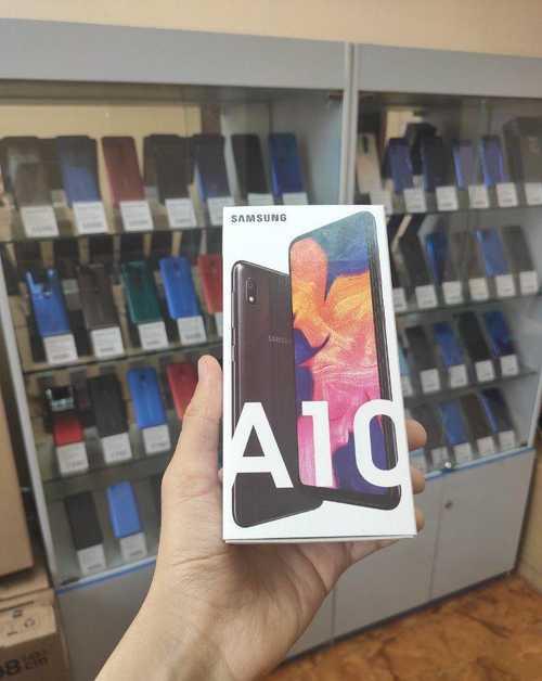 SAMSUNG A10 black