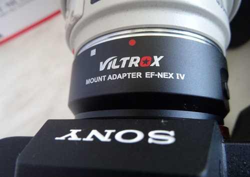 Viltrox EF-NEX 4 адаптер