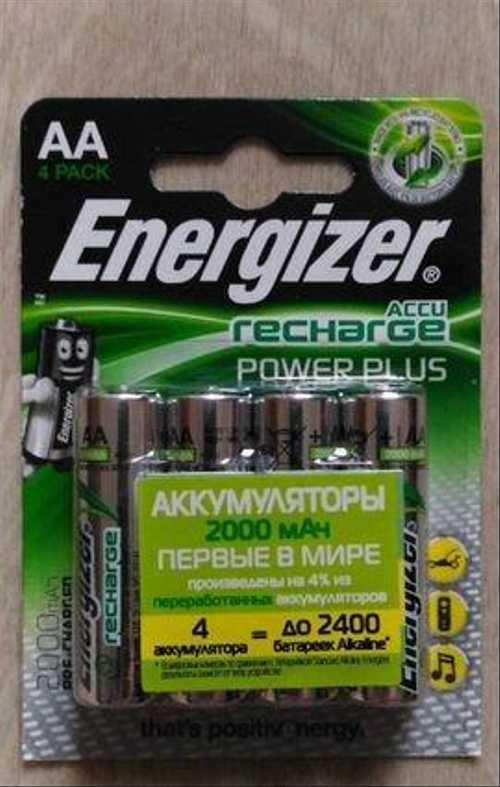 Аккумуляторы Energizer Accu Recharge Power Plus
