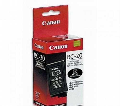 Картридж Canon BC-20 с истекшим сроком