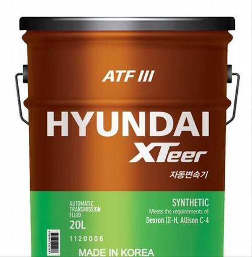 Hyundai XTeer ATF 3 /20л