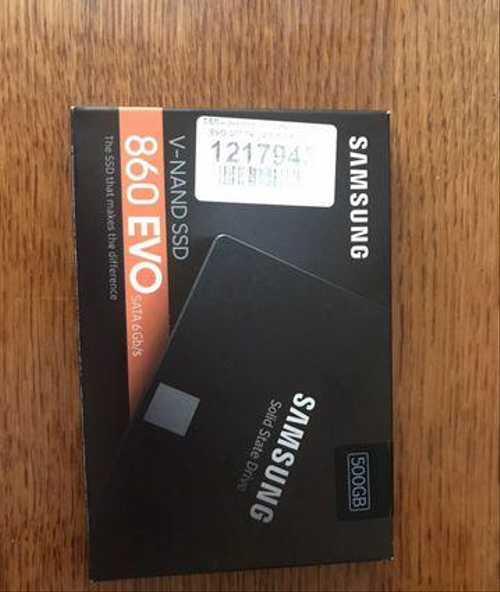 Ssd samsung 860 evo 500gb