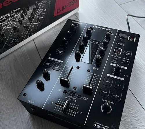 Pioneer DJM 350 микшерный пульт