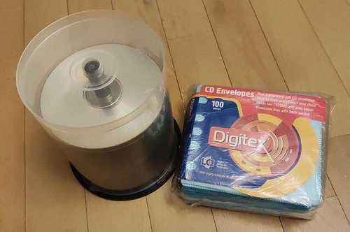 CD-R, CD-RW, DVD+R, DVD+R DL диски