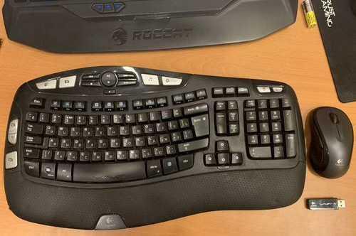 Комплект Клавиатура Logitech Wave лазерн.мышь M510