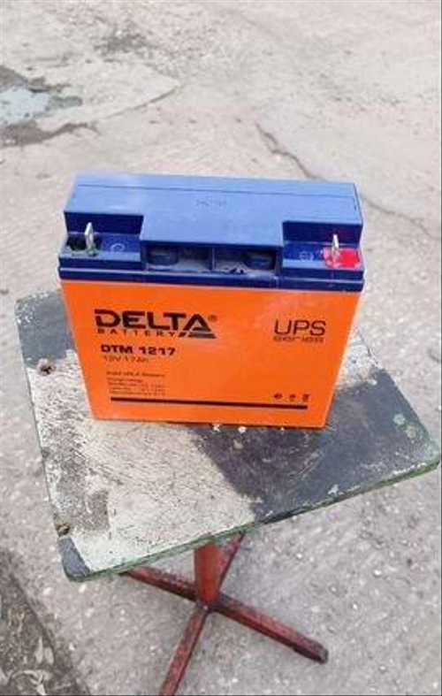  батарея Delta DTM 1217 (12V / 17Ah) | Festima.Ru .
