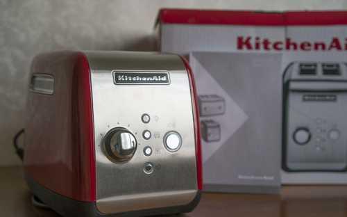 Тостер Kitchen Aid красный