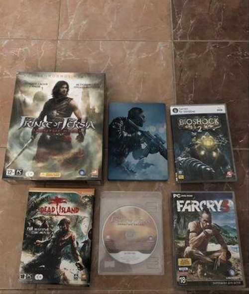 Far cry 3,Prince of persia коллекц и др PC