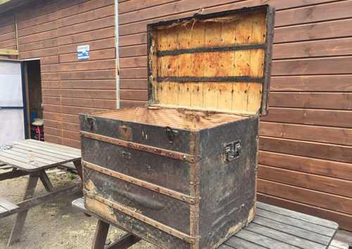 Чемодан Louis Vuitton Damier Steamer Trunk 1891 г