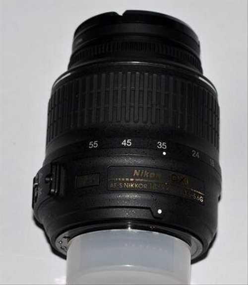 Nikon Nikkor AF-S VR 18-55mm f3.5-5.6G DX + фильтр