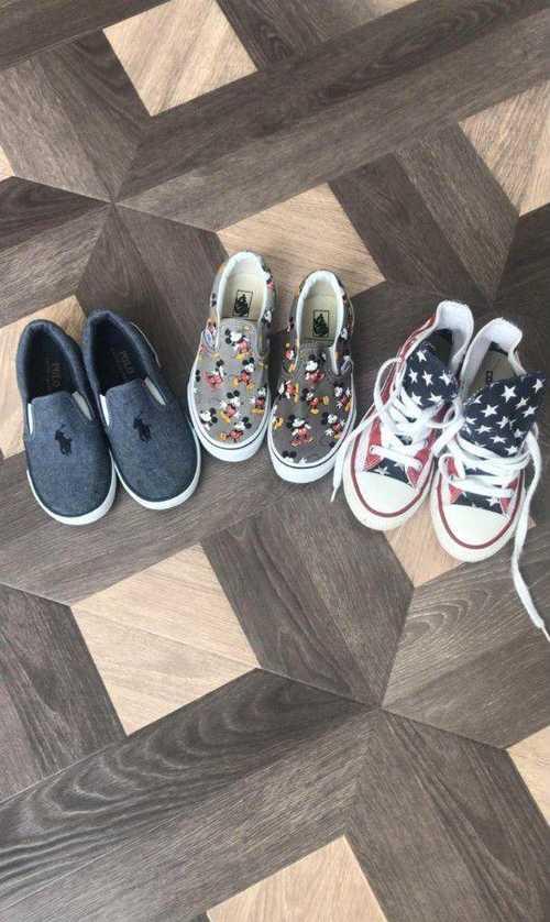 Кеды convers, Van's, Ralph Lauren