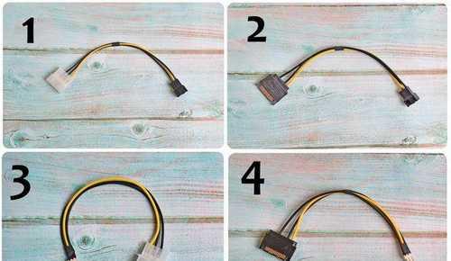 Переходник вентилятора 3pin, 4pin и т.д (22 вида)