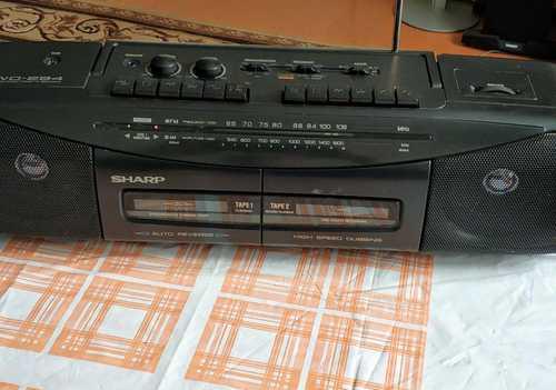 Магнитола Шарп WQ-294 HT(BK)