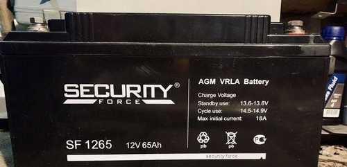 Аккумуляторная батарея Security Forse SF 1265
