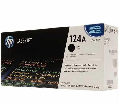 HP Q6000A тонер-картридж черный (дефект коробки)