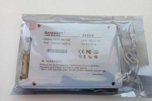 Goldenfir SSD 360GB New