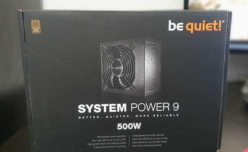 Блок питания BeQuiet SP 9 500w