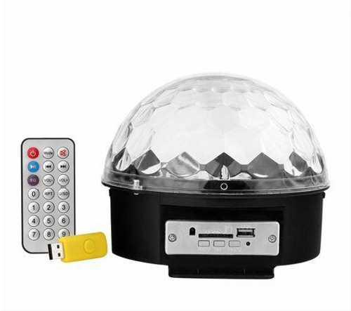 Дискошар 6 цветов с MP3 LED Magic Ball Light