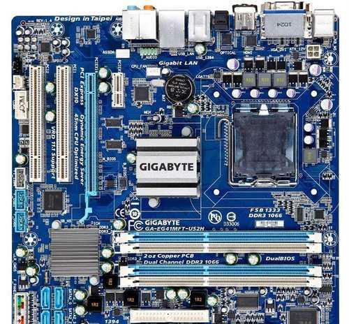 LGA775 DDR3 gigabyte GA-EG41MFT-US2H