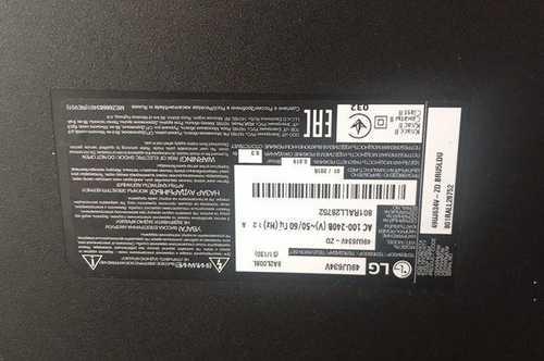 Tv lg по запчастям