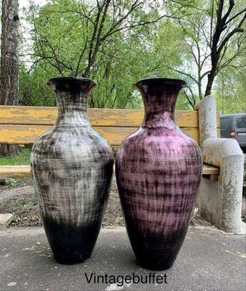 Большие напольные вазы