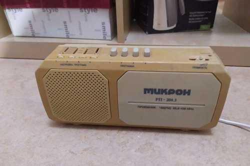 Радиоприемник микрон рп-204.3