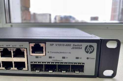 Коммутатор L3 гигабитный HP V1910-48G