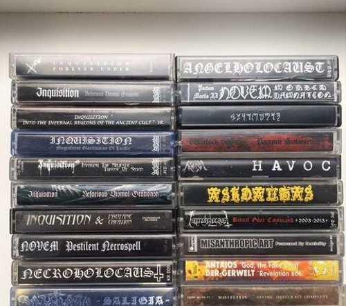 Аудиокассеты Black Metal