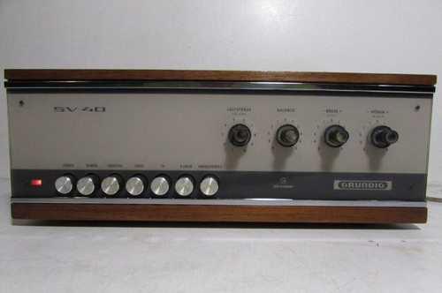 Grundig SV40 Стерео Усилитель Germany 1966г