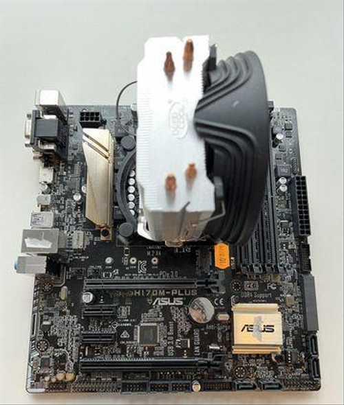 Intel Core i5 6600 + Asus H170M-plus