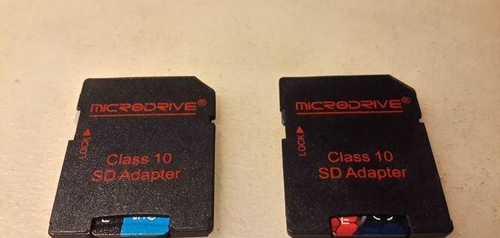 Карта памяти MicroSD 32 gb MicroDrive новая
