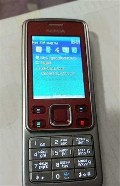 Телефон Nokia 6300 Red