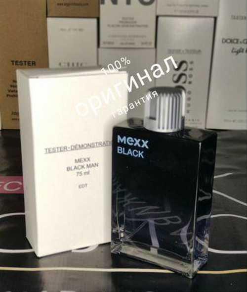 Mexx Black men EDT 75ml Tester