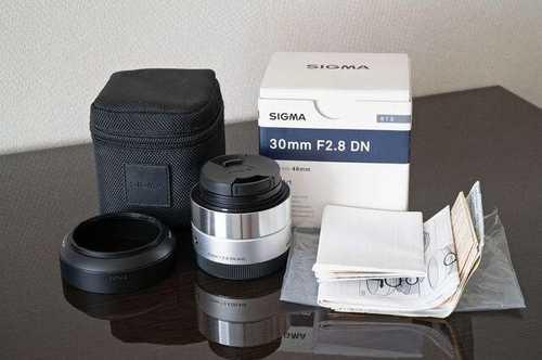 Sigma 30mm F2.8 DN Art (для Sony E)