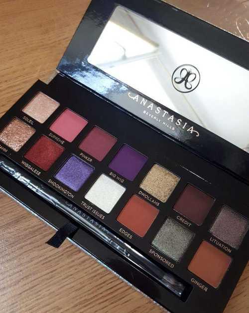 Палетка теней Anastasia beverly hills Jackie Aina