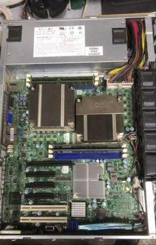Сервер двухпроцессорный Supermicro 813M-5