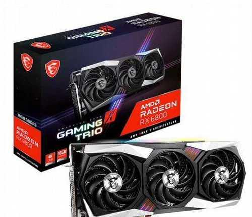 Видеокарта Radeon rx6800 MSI Gaming Trio