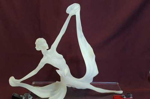 Большая Скульптура Статуэтка Танцовщица Арт Деко