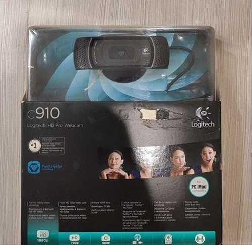 Продам веб-камера Logitech HD Pro Webcam C910