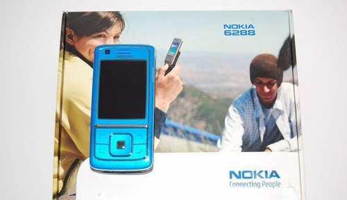 Nokia 6288 Blue как новый, оригинал, комплект