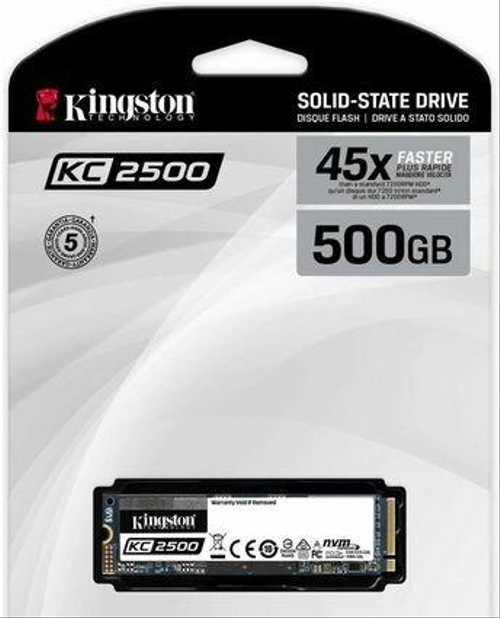 SSD накопитель Kingston KC2500