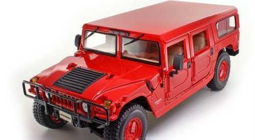 Hummer H1 Оранжевый Maisto 1:18