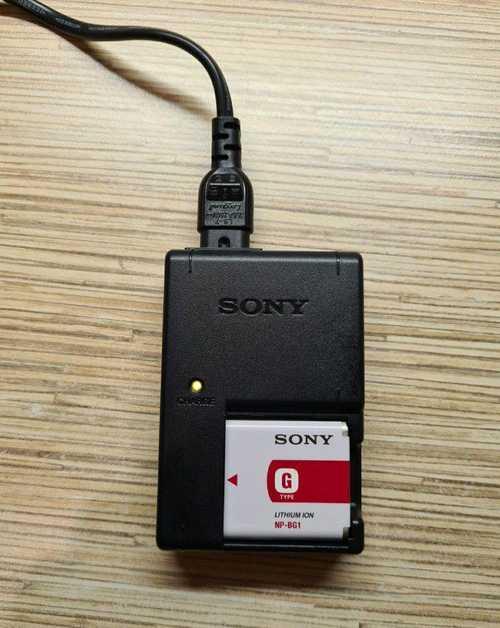 Зарядное устройство и аккум Sony NP-BG1 + BC-csgc