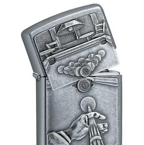 Зажигалка Zippo 2005 - Billiards