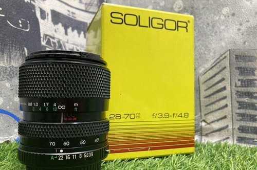Объектив Soligor 28-70mm f/ 3.9-4.8 Macro