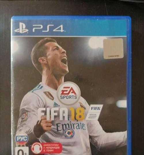 Игра fifa 18 для ps4